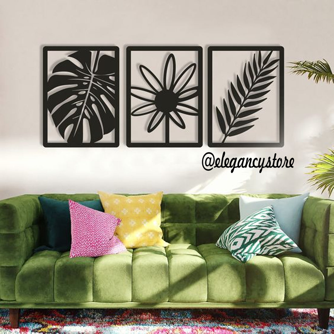 3 Pcs Leaf Set Flory (Sku-098) – elegancystore.com