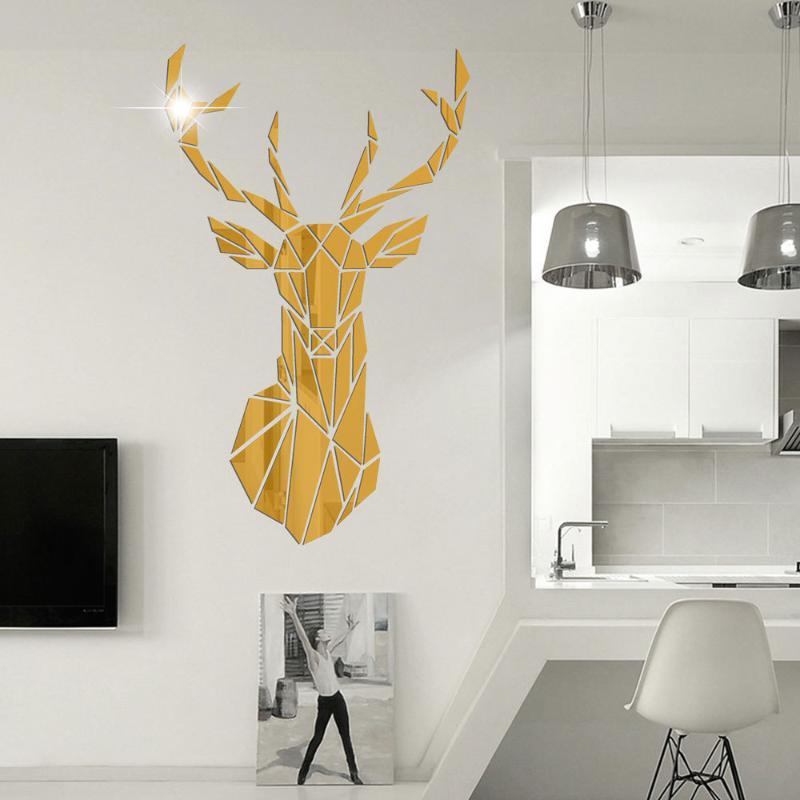 DIY Deer Decorative Mirror – elegancystore.com