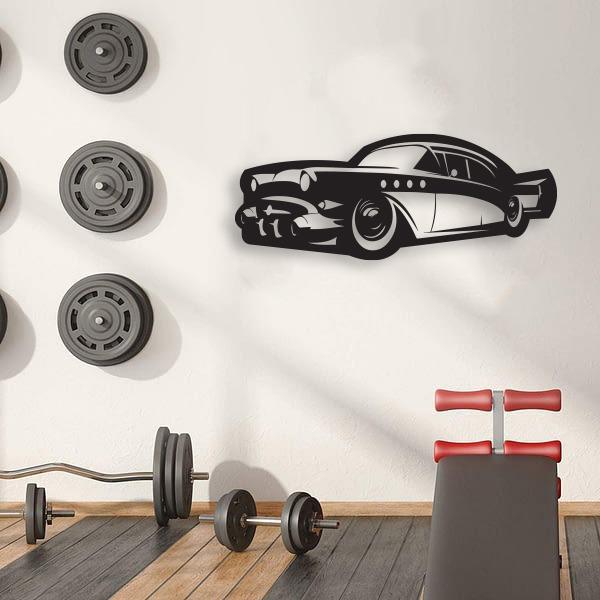 WOODEN CAR WALL ART (BLACK) – elegancystore.com